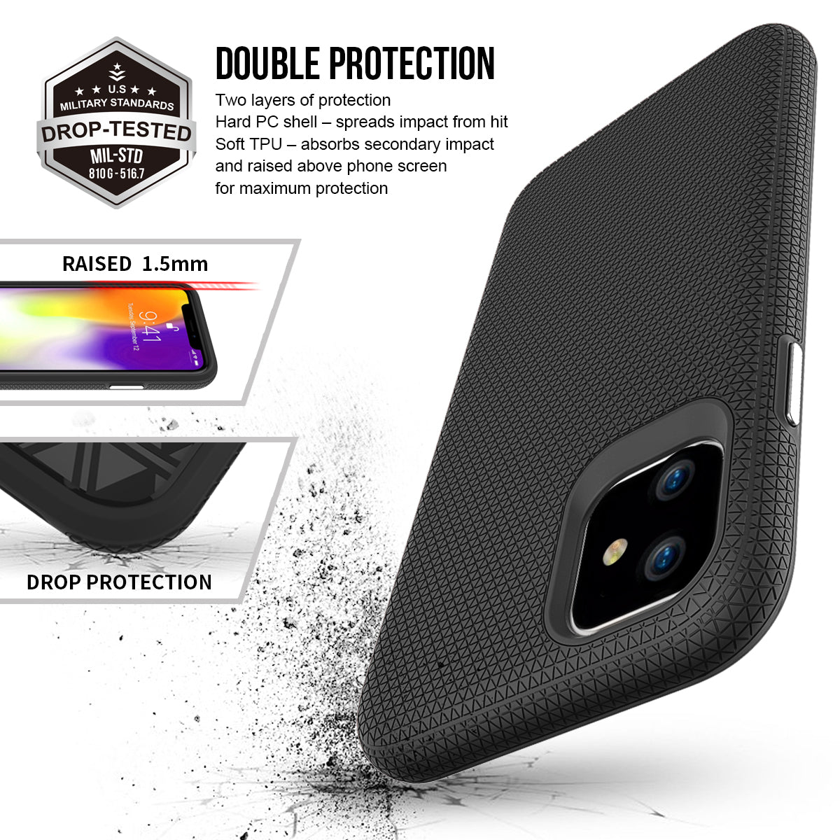 Apple iPhone Black Colour Cases - Gorilla Phones SA